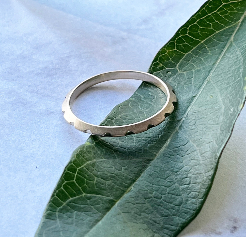 14k yellow gold cog ring – 314studio