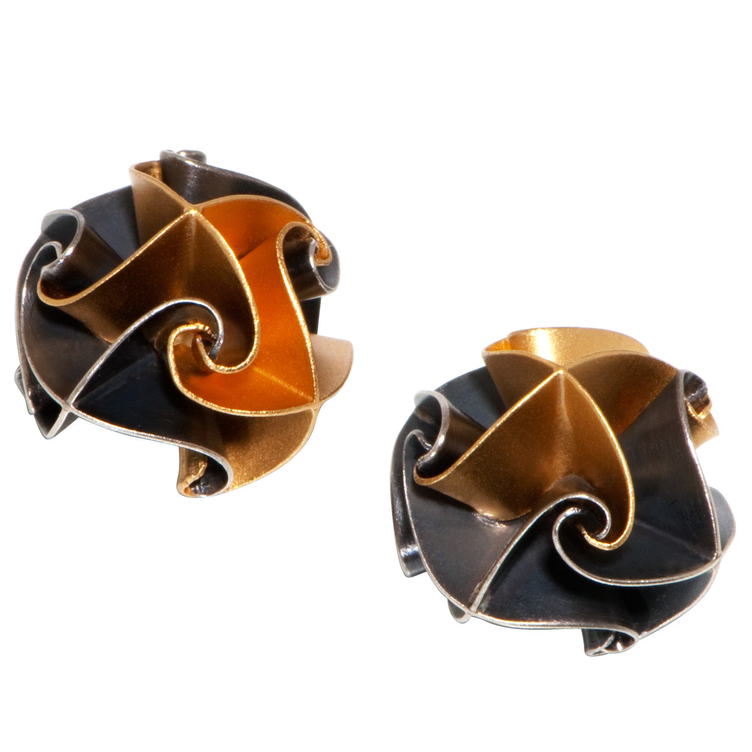 Flora Post Earrings, 3 Colors, 2 Size Options, Simple and Elegant Ever ...